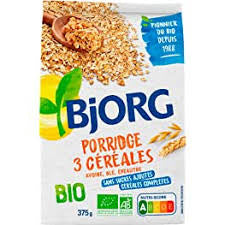 Flocon d’avoine BJORG bio 375g – cartfrance