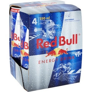 RED BULL Pack de 4x250ml – cartfrance
